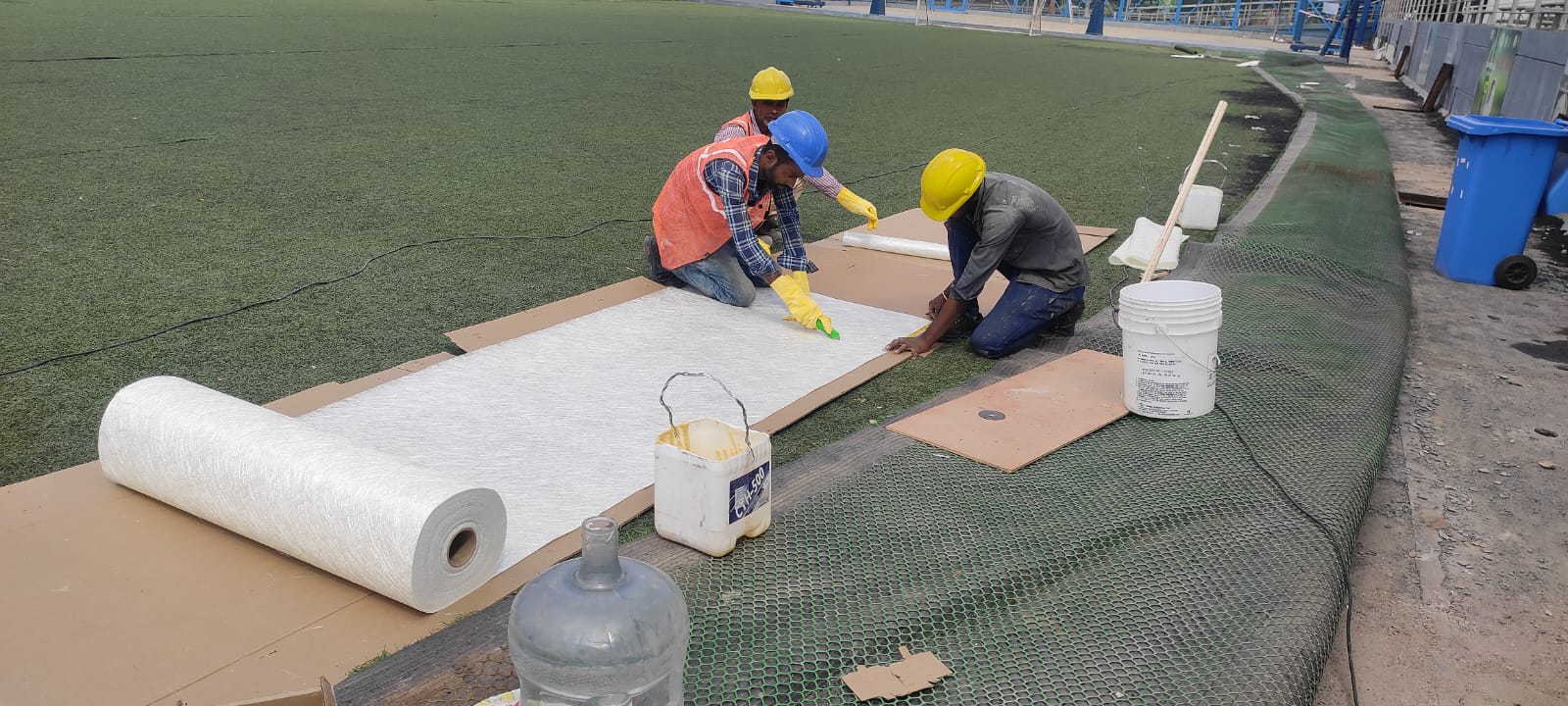 FRP Waterproofing and lining works by Geoliz Waterproofers